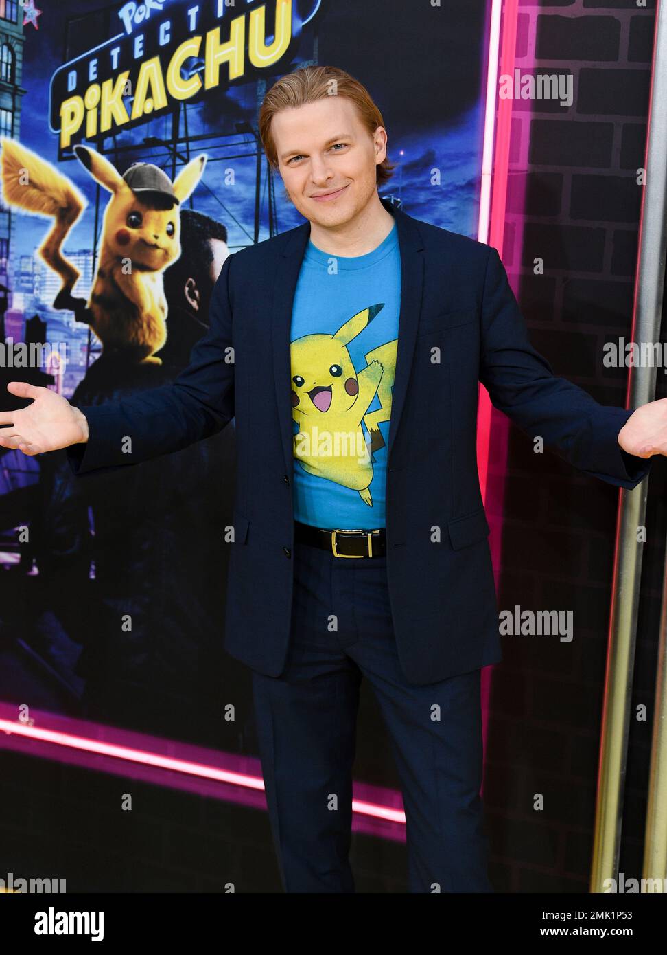 Journalist Ronan Farrow attends the premiere of "Pokemon Detective ...