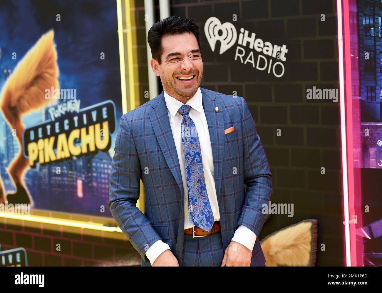 Actor Omar Chaparro attends the premiere of "Pokemon Detective Pikachu ...