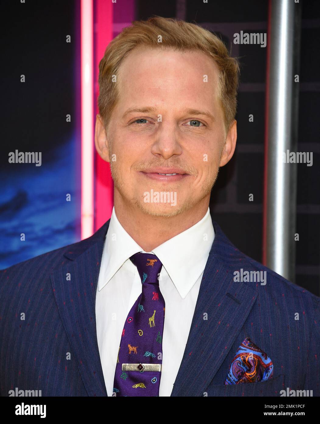 Actor Chris Geere attends the premiere of "Pokemon Detective Pikachu ...