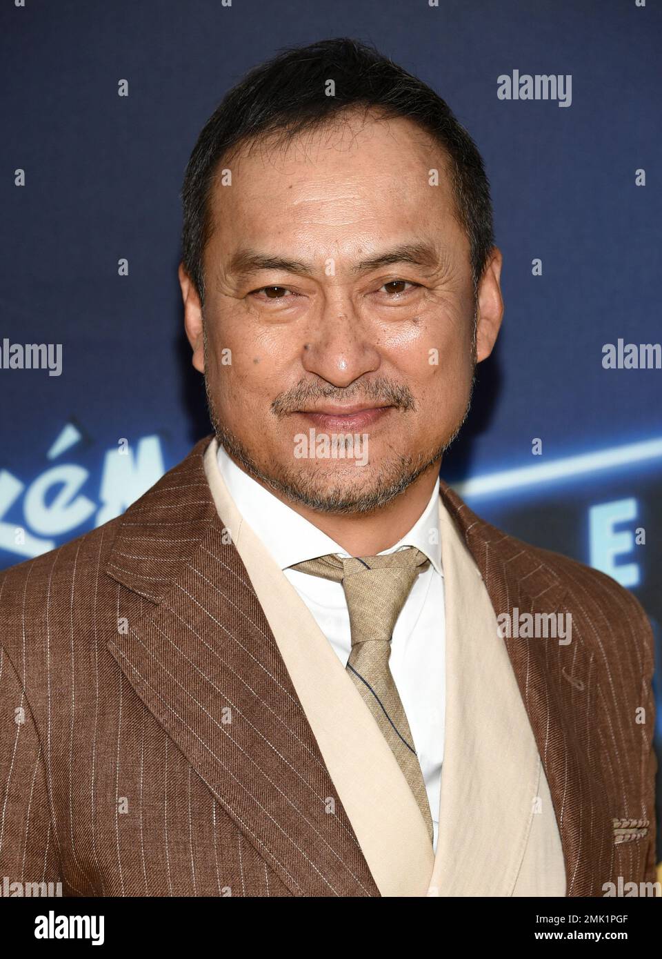 Actor Ken Watanabe attends the premiere of "Pokemon Detective Pikachu ...