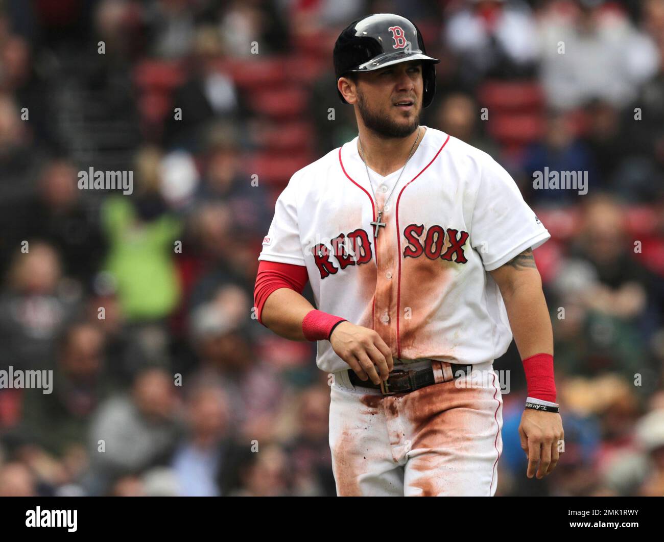 Boston Red Sox's Michael Chavis during a baseball game at Fenway Park ...