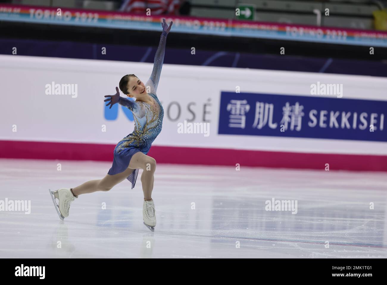 Isabeau Levito of United States of America competes during the ISU ...