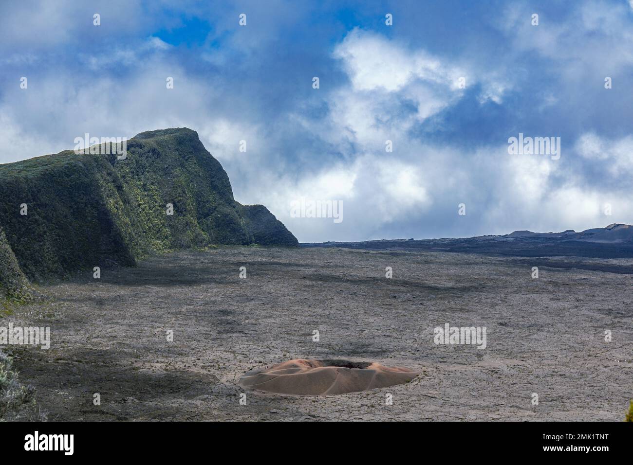 Reunion Island - Piton de la Fournaise volcano : The Formica Leo crater ...