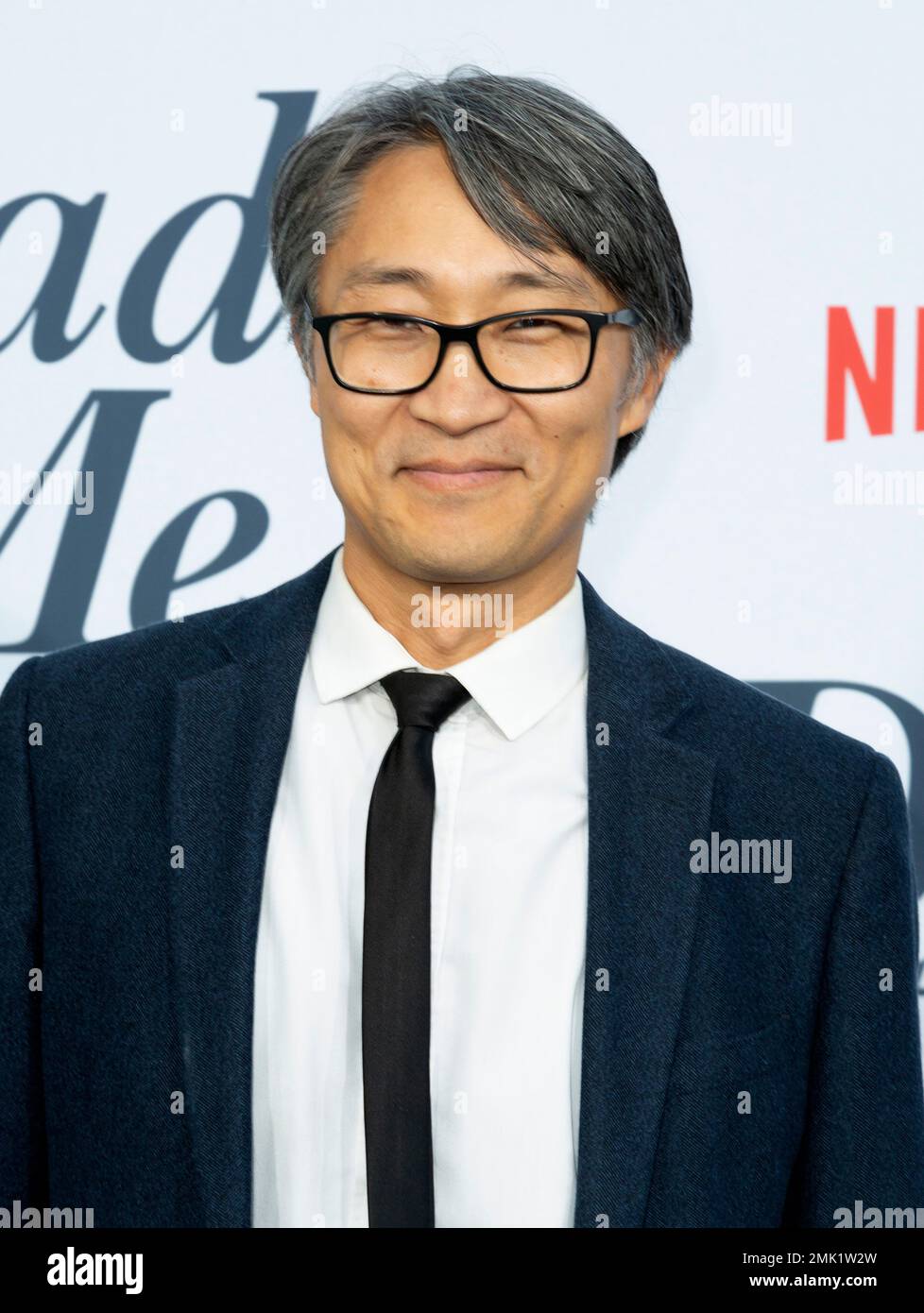 Keong Sim arrives at the LA Premiere of "Dead to Me" at The Broad Stage ...