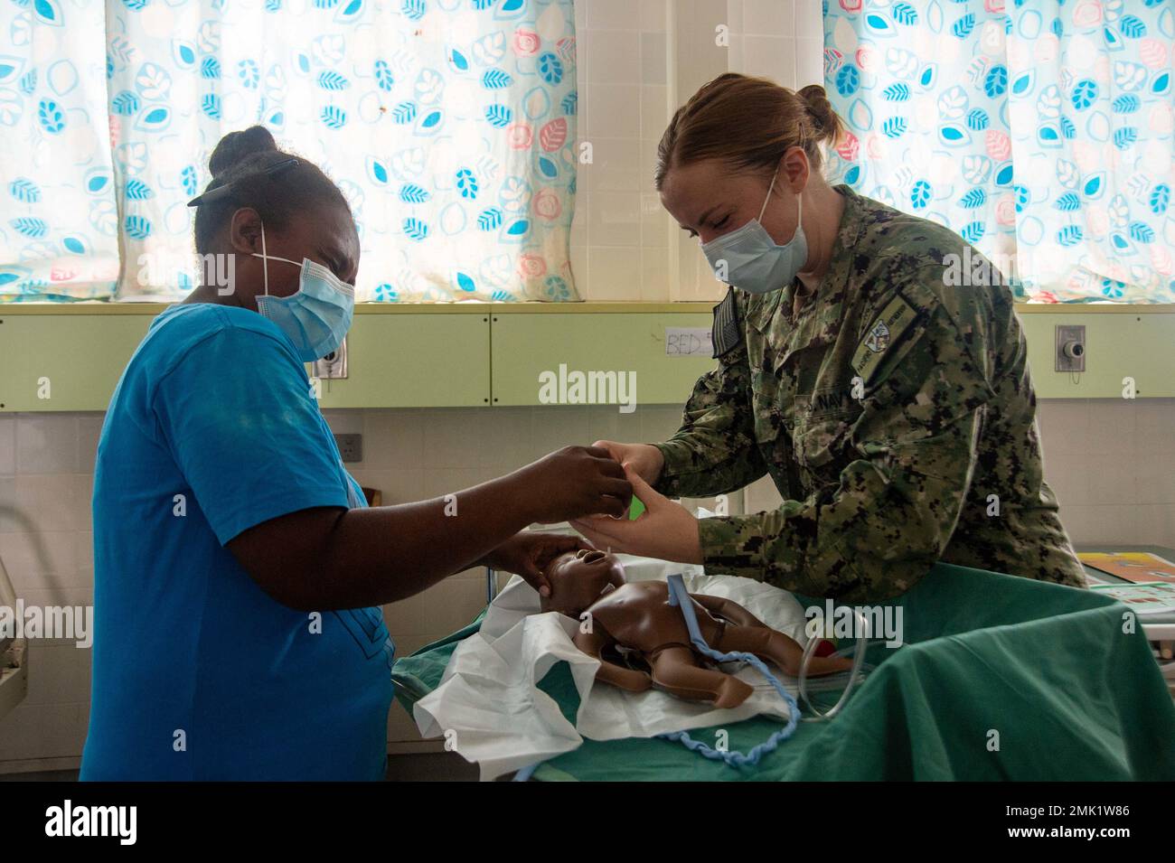 GIZO, Solomon Islands (Sep. 2, 2022) — Lt. Danielle Cox, from St. Louis ...