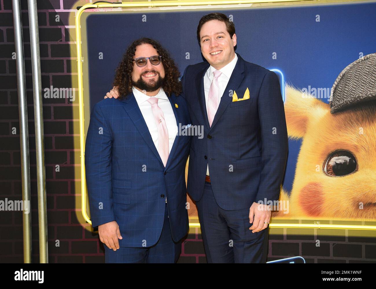 Screenwriters Dan Hernandez, left, and Benji Samit attend the premiere ...