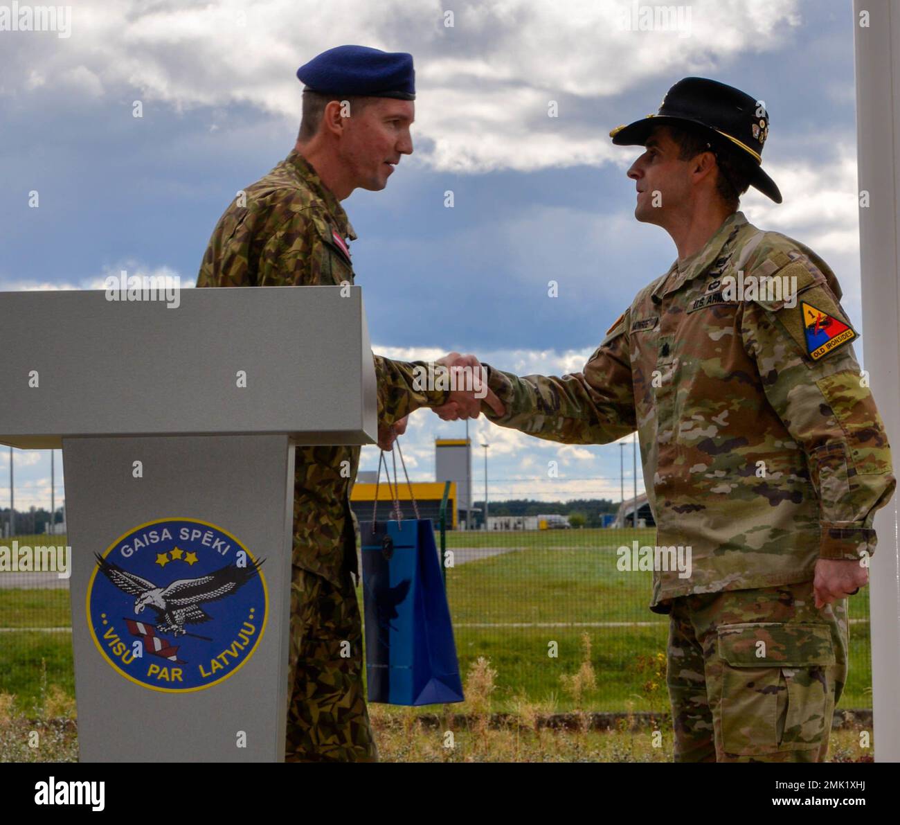 Farewell Palehorse And Welcome Heavy CAV! The Latvian Airbase Commander ...