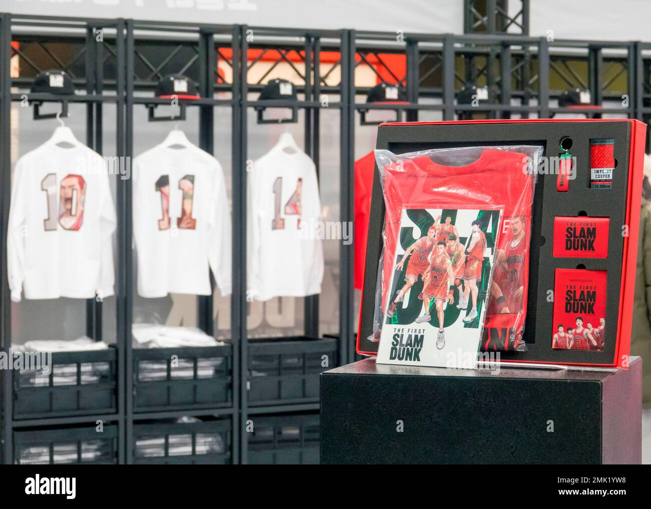 Pop-up store of The First Slam Dunk, Jan 28, 2023 : A pop-up store of ...