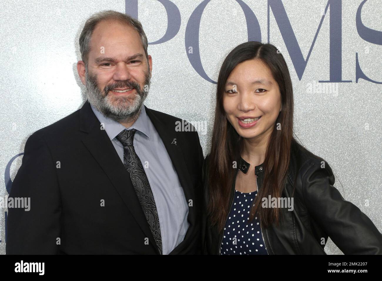 Shie Rozow, left, and Emily Babbitt arrive at the World Premiere of ...