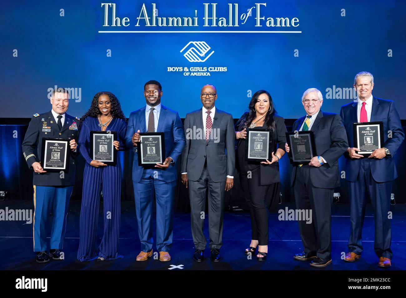 IMAGE DISTRIBUTED FOR BGCA - Courtney B. Vance (center) welcomes Boys ...