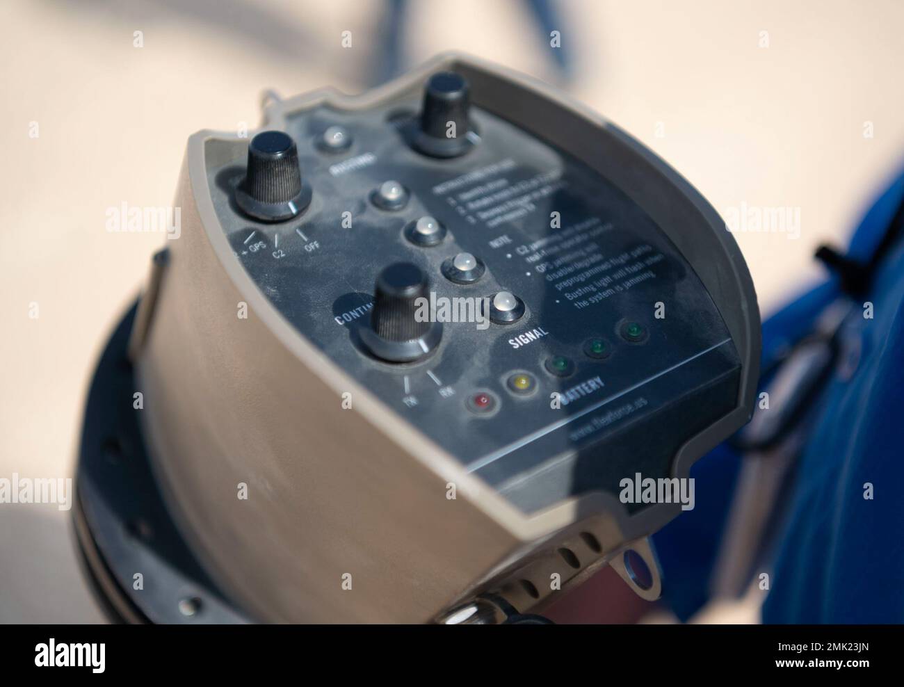 332d Expeditionary Security Forces Squadron train on counter drone ...