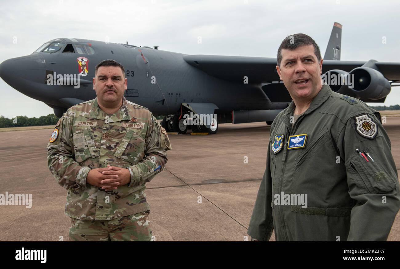 U.S. Air Force Maj. Gen. Andrew Gebara, eighth Air Force commander ...