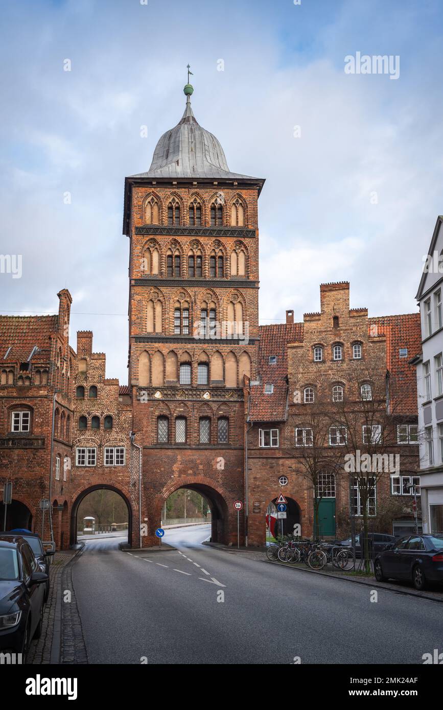 Burgtor (Castle Gate) - Lubeck, Germany Stock Photo - Alamy