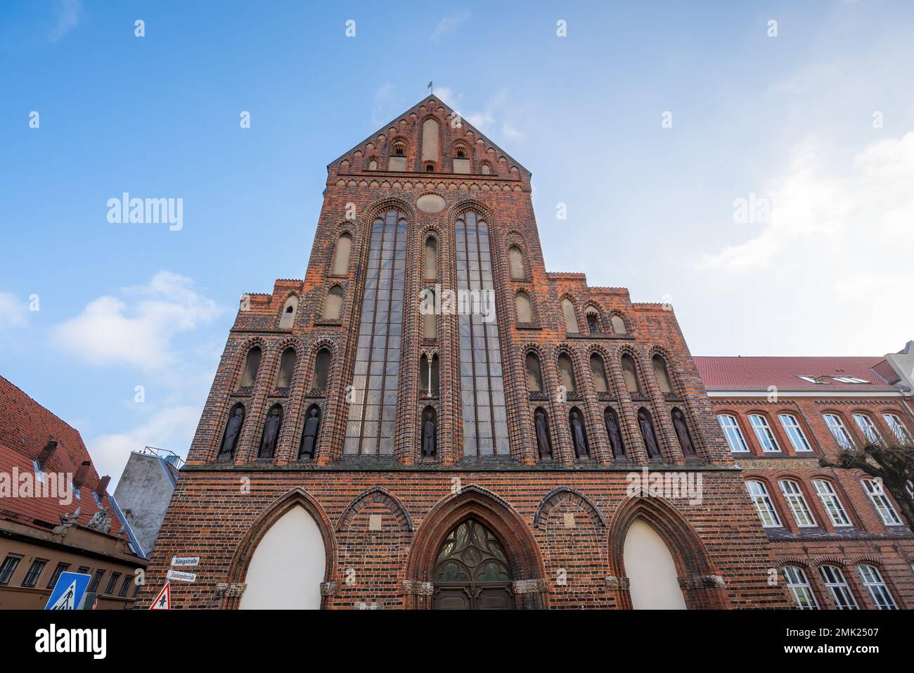 Saint catherine church facade hi-res stock photography and images - Alamy