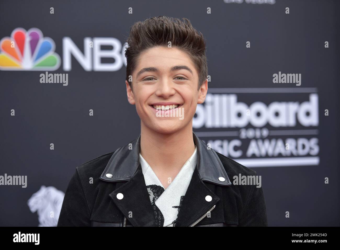 Asher Angel arrives at the Billboard Music Awards on Wednesday, May 1 ...