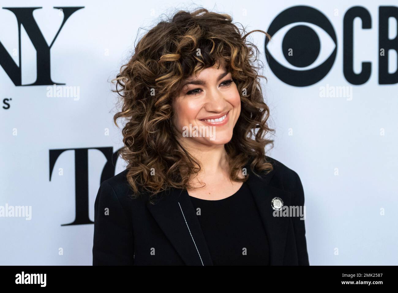 Sarah Stiles participates in the 73rd annual Tony Awards "Meet the ...