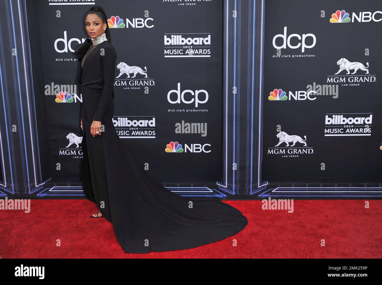 Ciara arrives at the Billboard Music Awards on Wednesday, May 1, 2019 ...