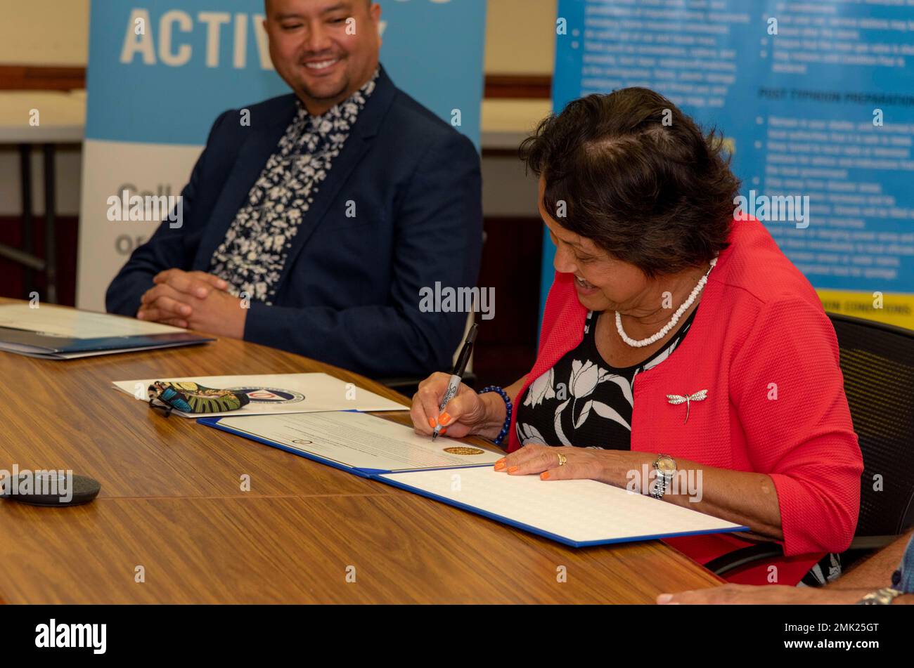 HAGÅTÑA, Guam (Sept. 2, 2022) - Guam Governor Lourdes “Lou” Leon ...