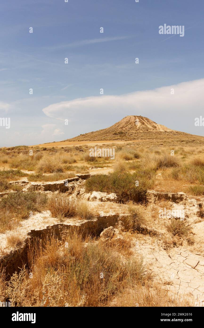 Saragossa in magic light and Bardenas Reales - a landscape from another ...