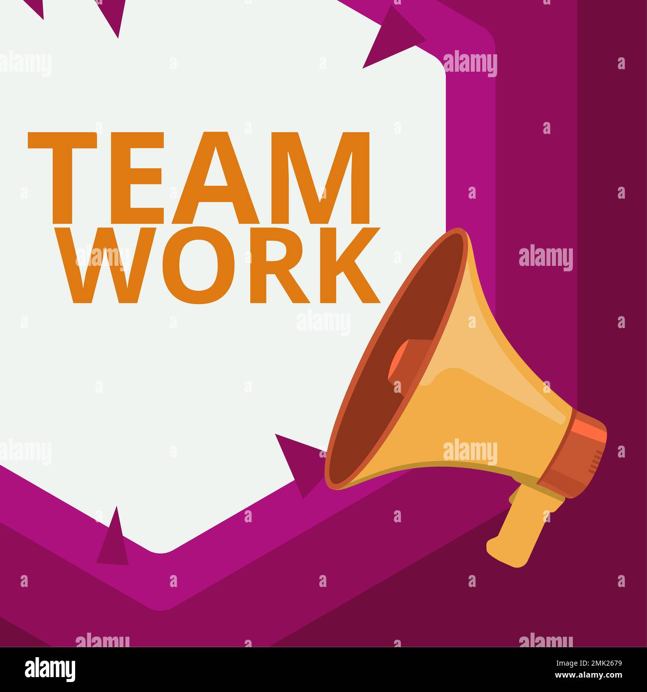 Text showing inspiration Team Work. Business overview Combined action ...
