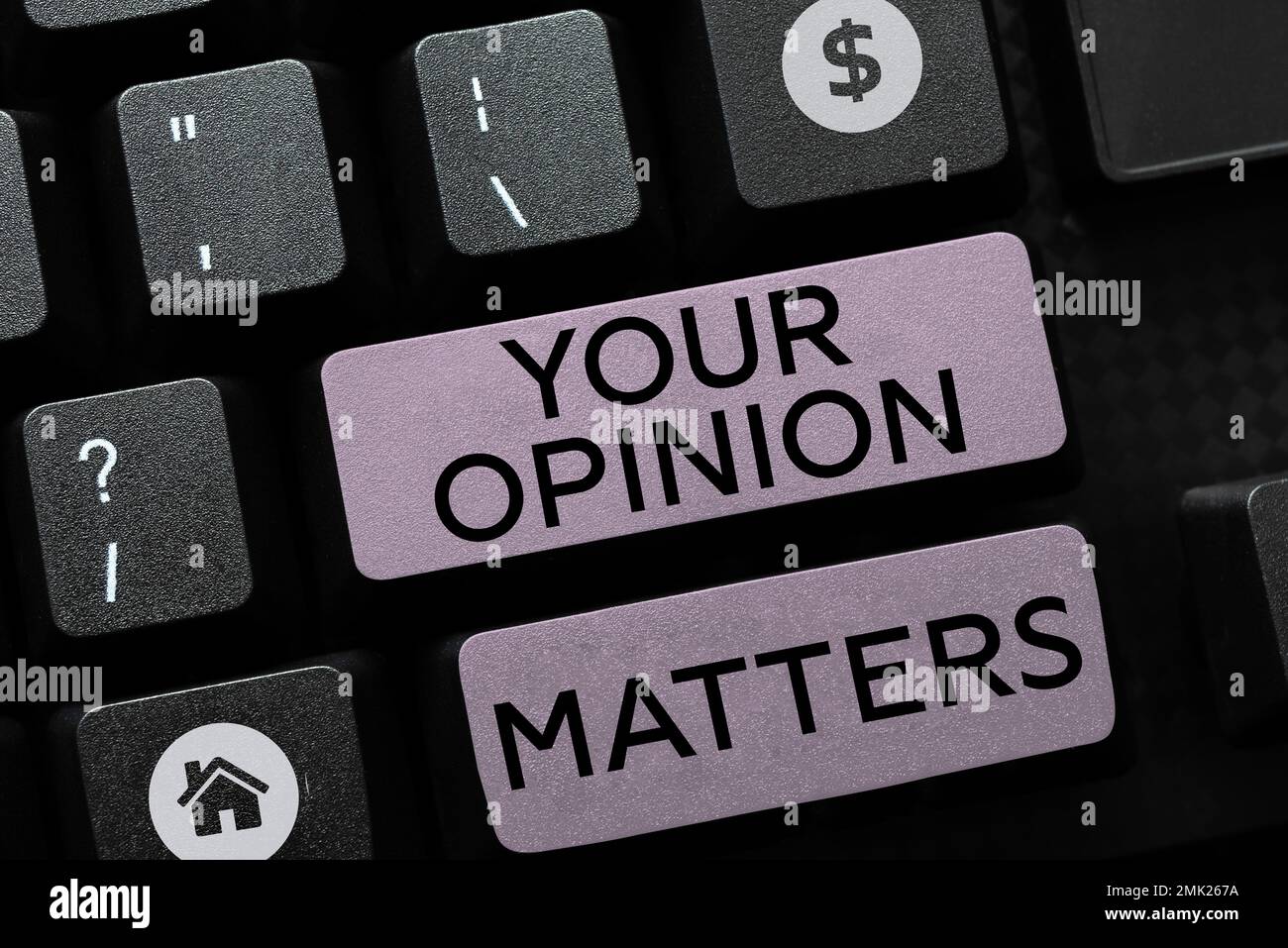Hand writing sign Your Opinion Matters. Internet Concept to Have your ...