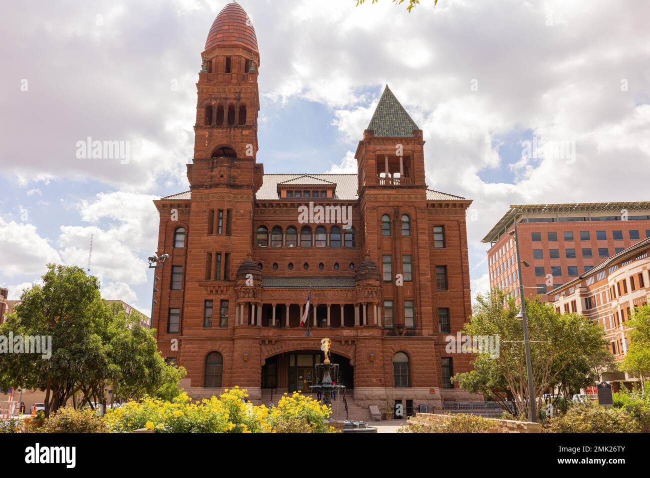 San Antonio, Texas, USA - October 14, 2022: The Bexar County Courthouse ...