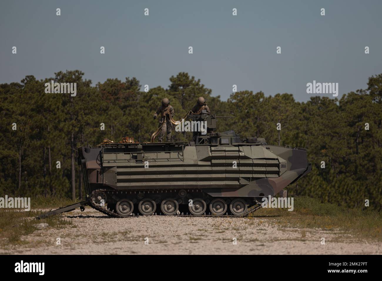 U.S. Marines with 2d Assault Amphibian Battalion, 2d Marine Division ...