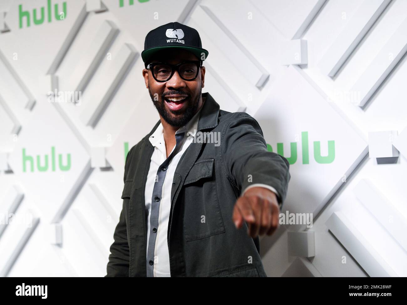 Executive producer RZA attends the Hulu 2019 upfront presentation ...