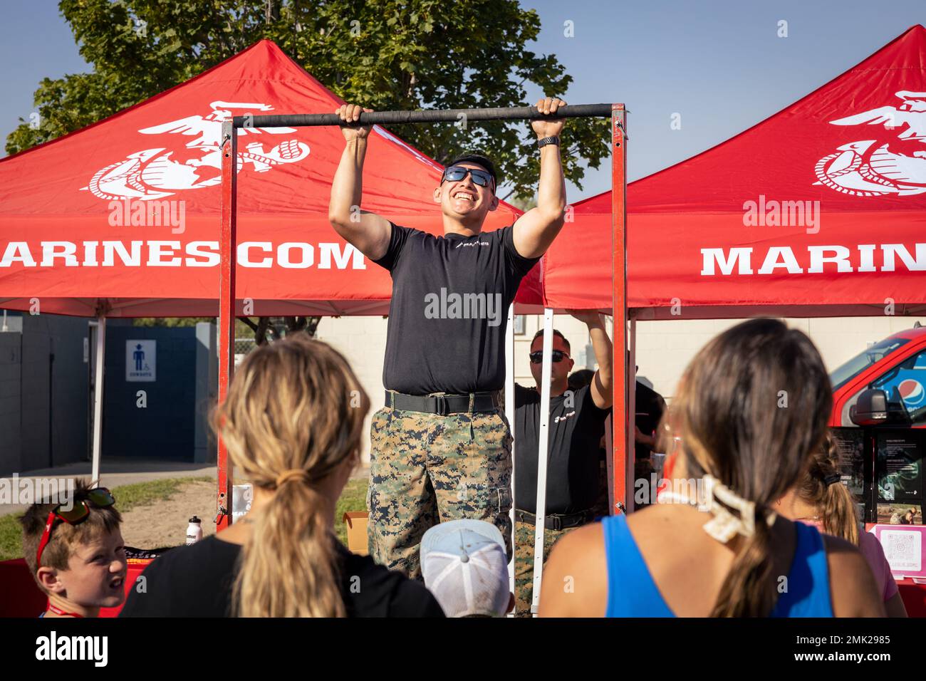 U.S. Marine Corps Staff Sgt. Dario Delatorre Jr., a recruiter with ...