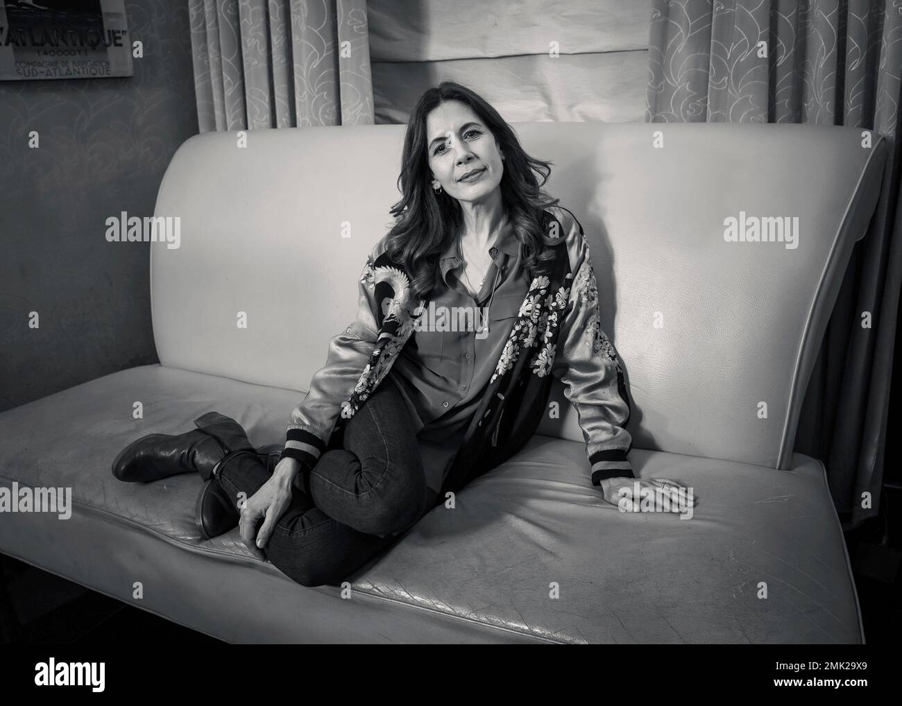 This April 24, 2019 photo shows actress Jessica Hecht posing for a ...