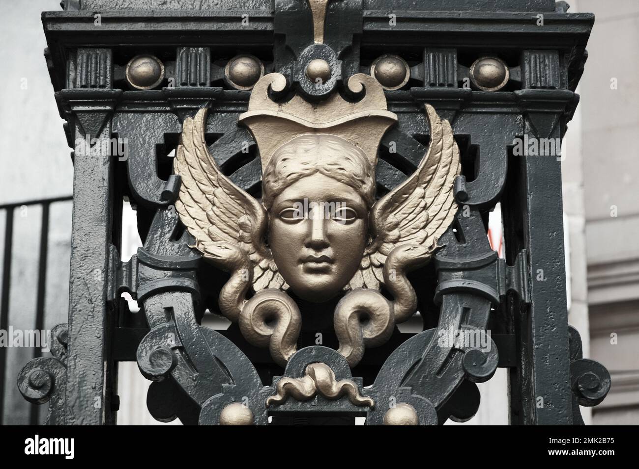 Winged mascaron hi-res stock photography and images - Alamy