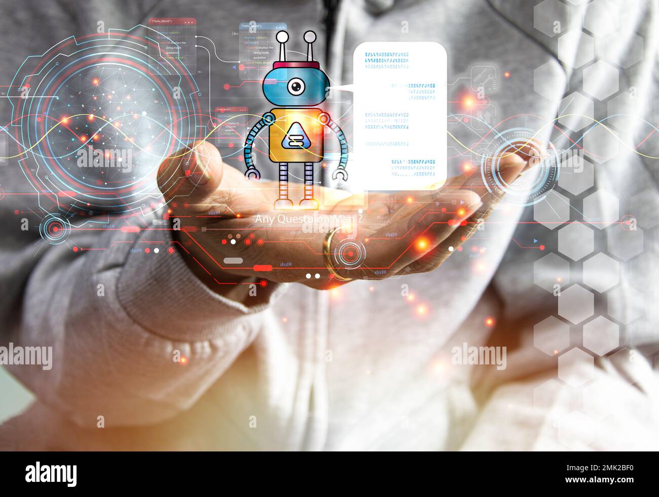 The concept of developing a program to be able to interact with humans ...