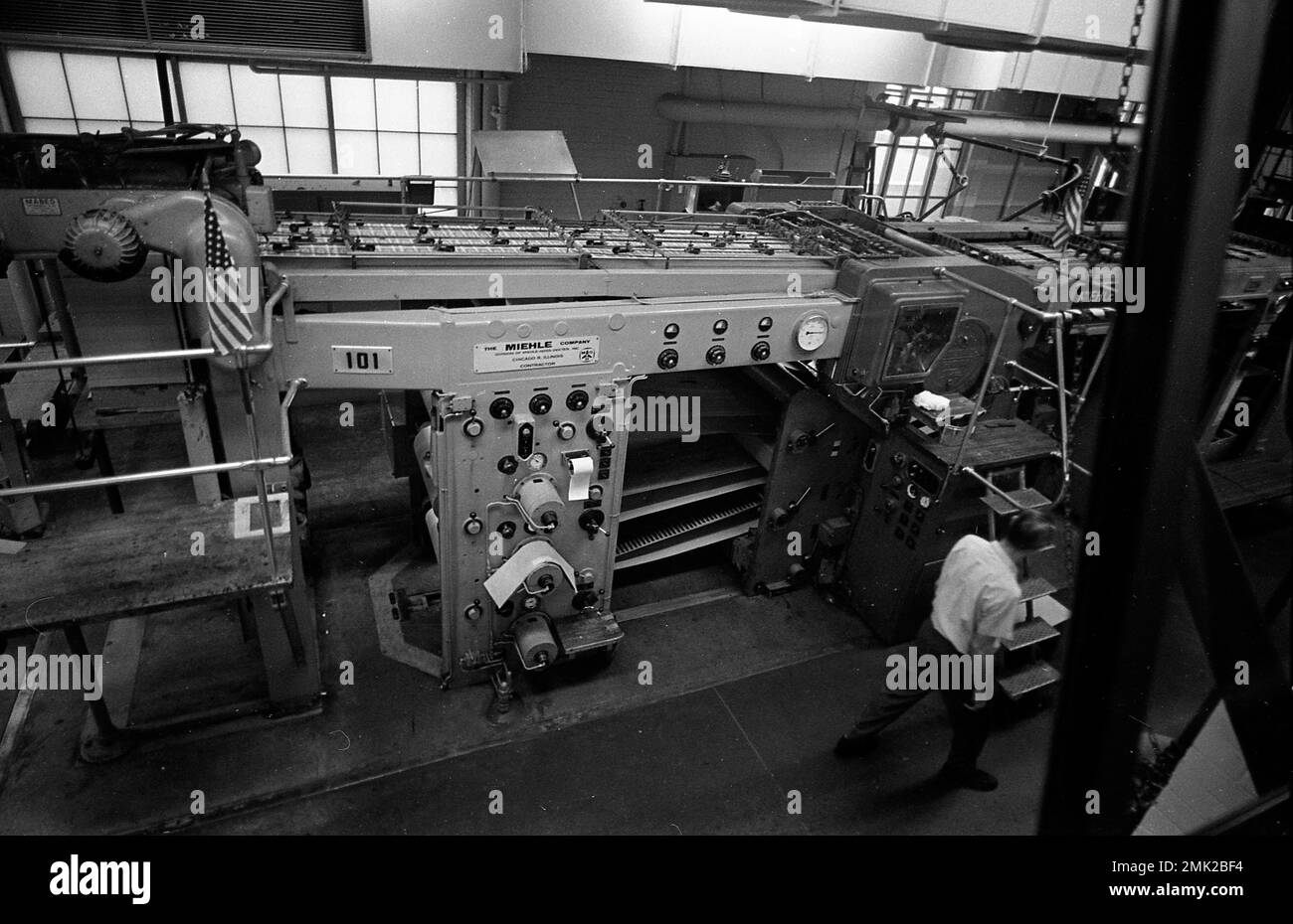 Bureau of Engraving and Printing, Washington D.C., USA, 1970 Stock ...