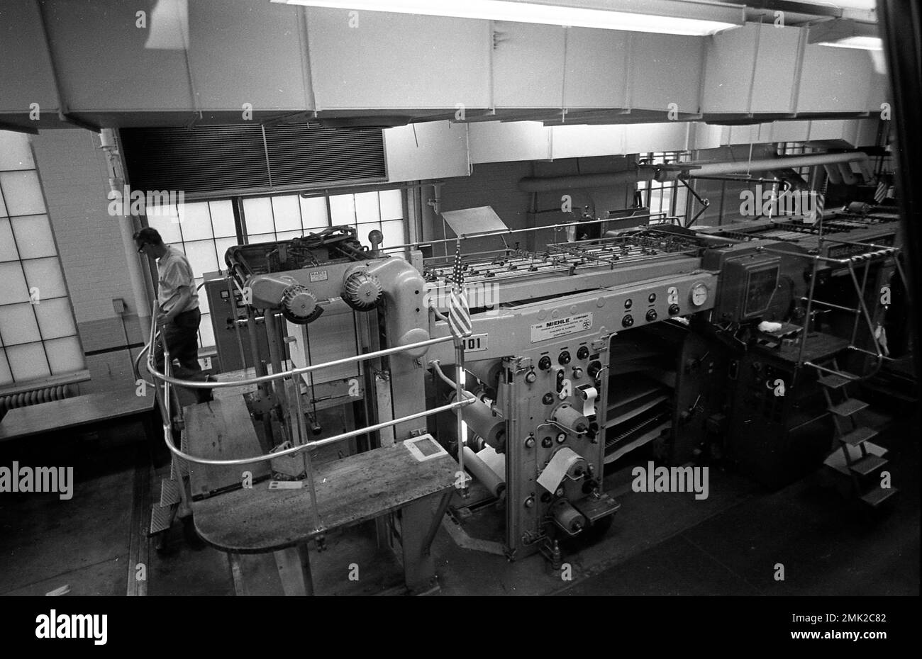 Bureau of Engraving and Printing, Washington D.C., USA, 1970 Stock ...