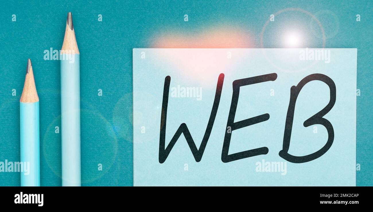 Inspiration showing sign Web. Word Written on a system of Internet ...