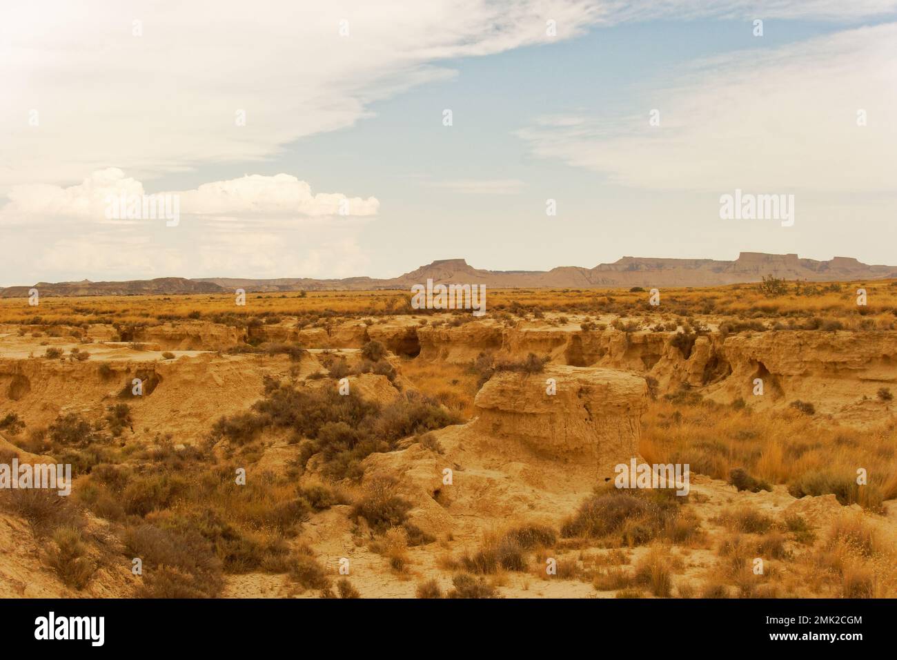 Saragossa in magic light and Bardenas Reales - a landscape from another ...