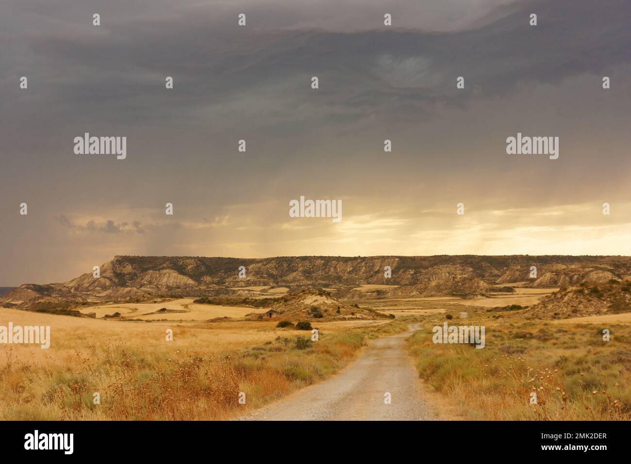 Saragossa in magic light and Bardenas Reales - a landscape from another ...