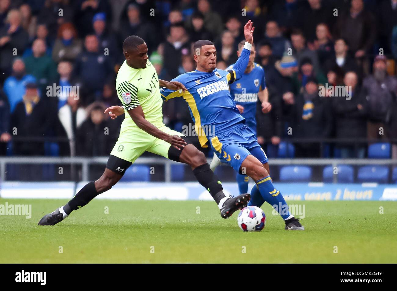 Akil wright stockport county hi-res stock photography and images - Alamy