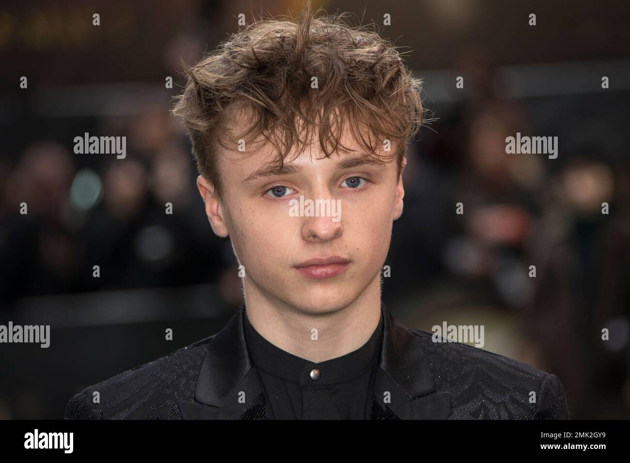 Actor Ty Tennant poses for photographers upon arrival at the 'Tolkien ...
