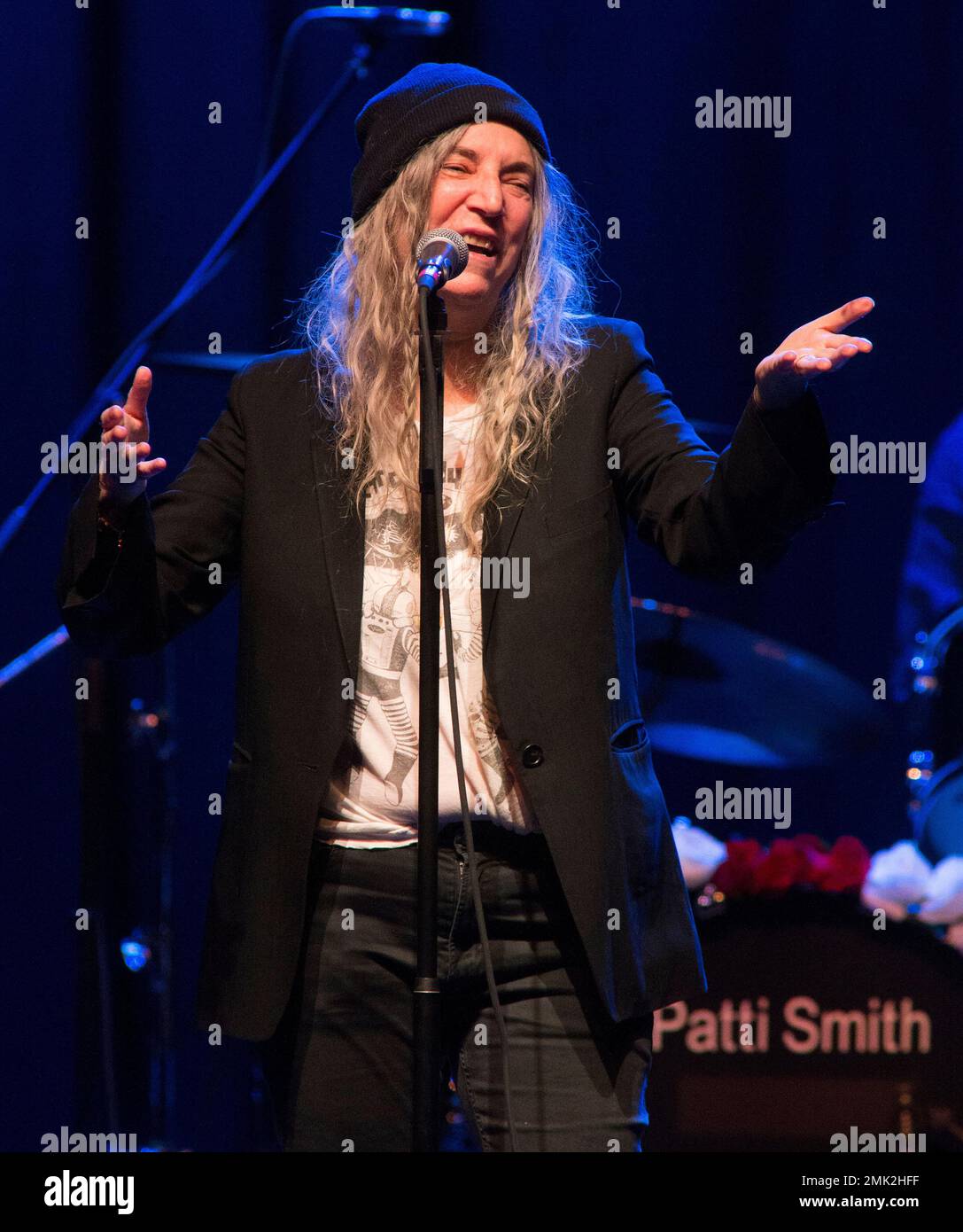 Patti Smith performs in concert at The Met on Monday, April 29, 2019 ...