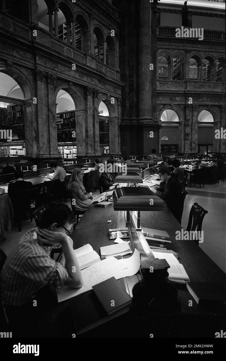 Library of Congress, Washington D.C., USA, 1970 Stock Photo - Alamy