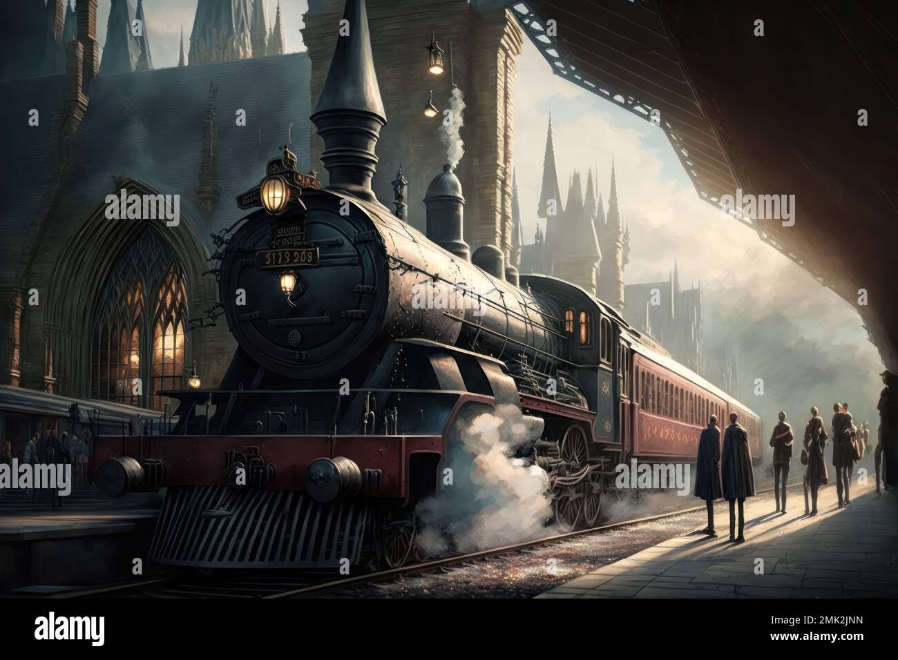 Magical castle hi-res stock photography and images - Alamy