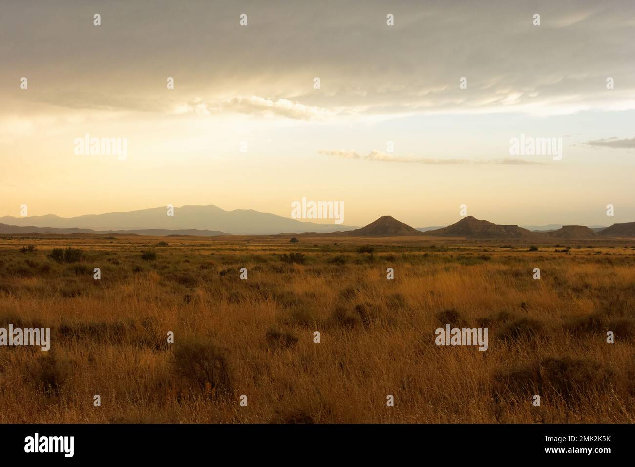 Saragossa in magic light and Bardenas Reales - a landscape from another ...
