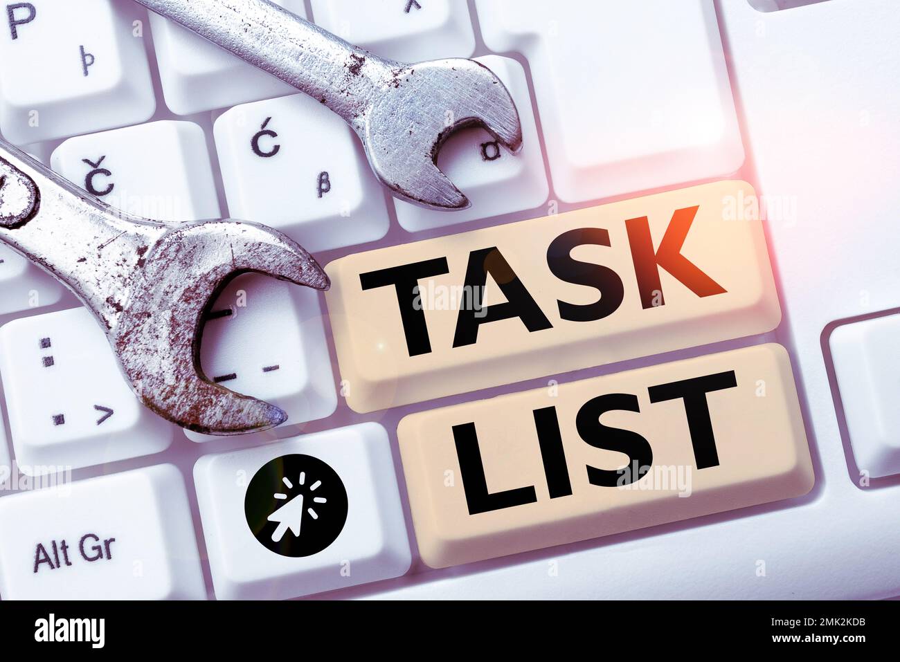 Hand writing sign Task List. Conceptual photo Planification reminder ...