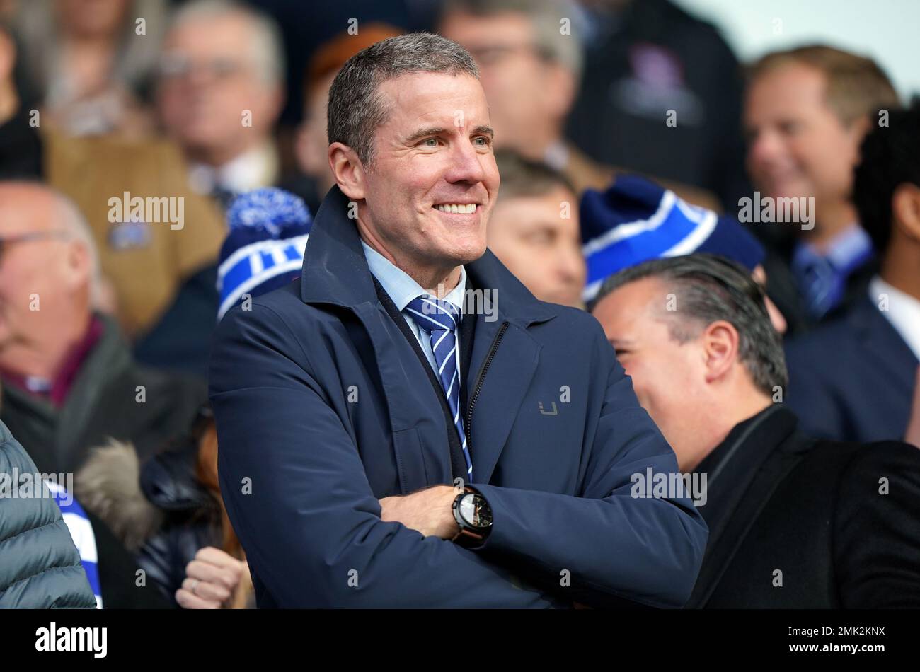 Ipswich Town owner Brett Johnson during the Emirates FA Cup fourth ...