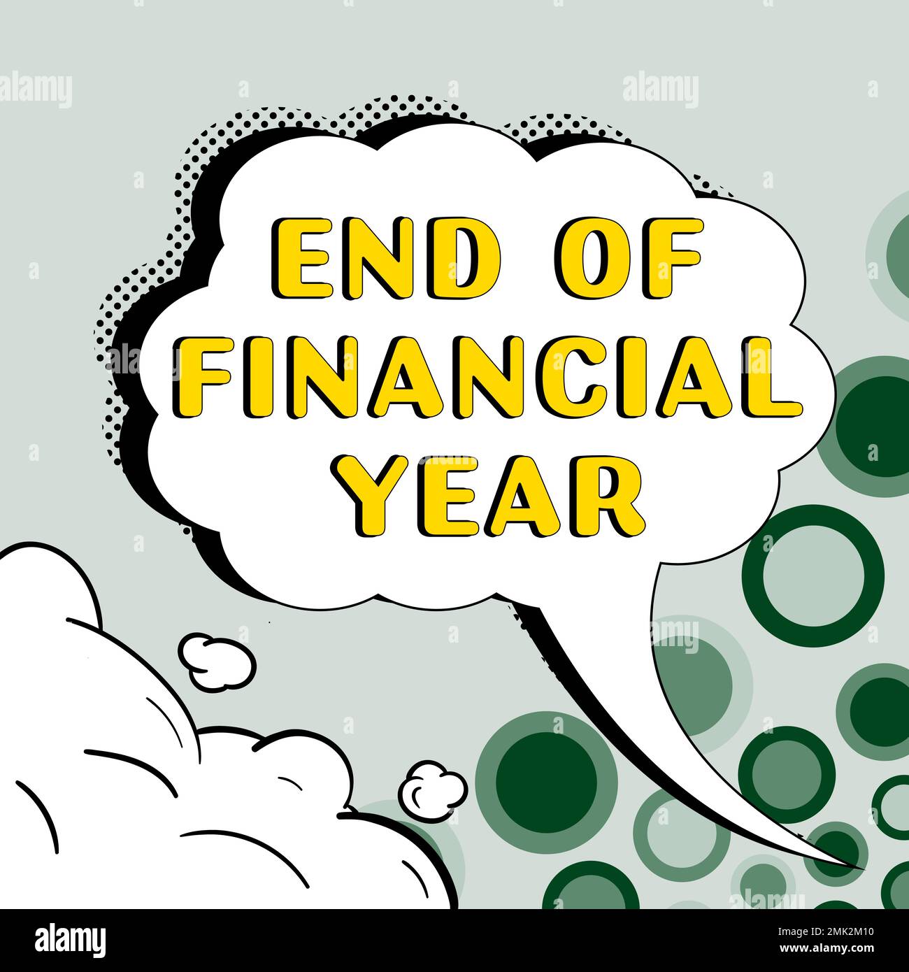 Text showing inspiration End Of Financial Year. Business showcase ...