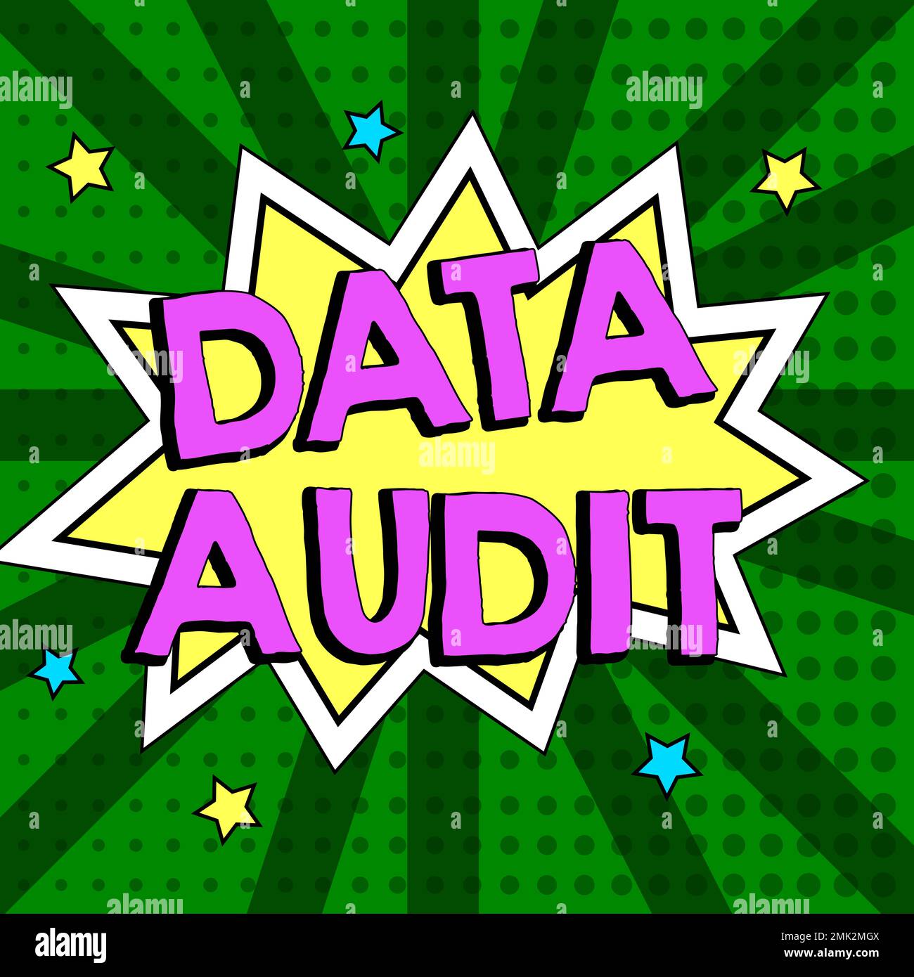 Hand writing sign Data Audit. Word Written on auditing of data to ...