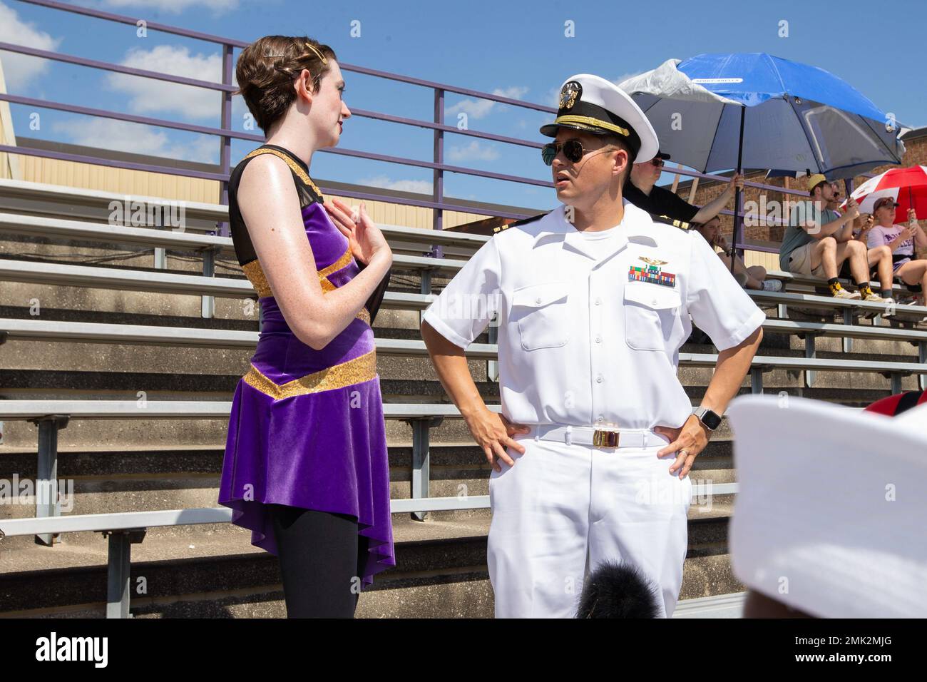 Lt. Ian Loomis, from Ottumwa, Iowa, assigned to USS Gerald R. Ford's ...