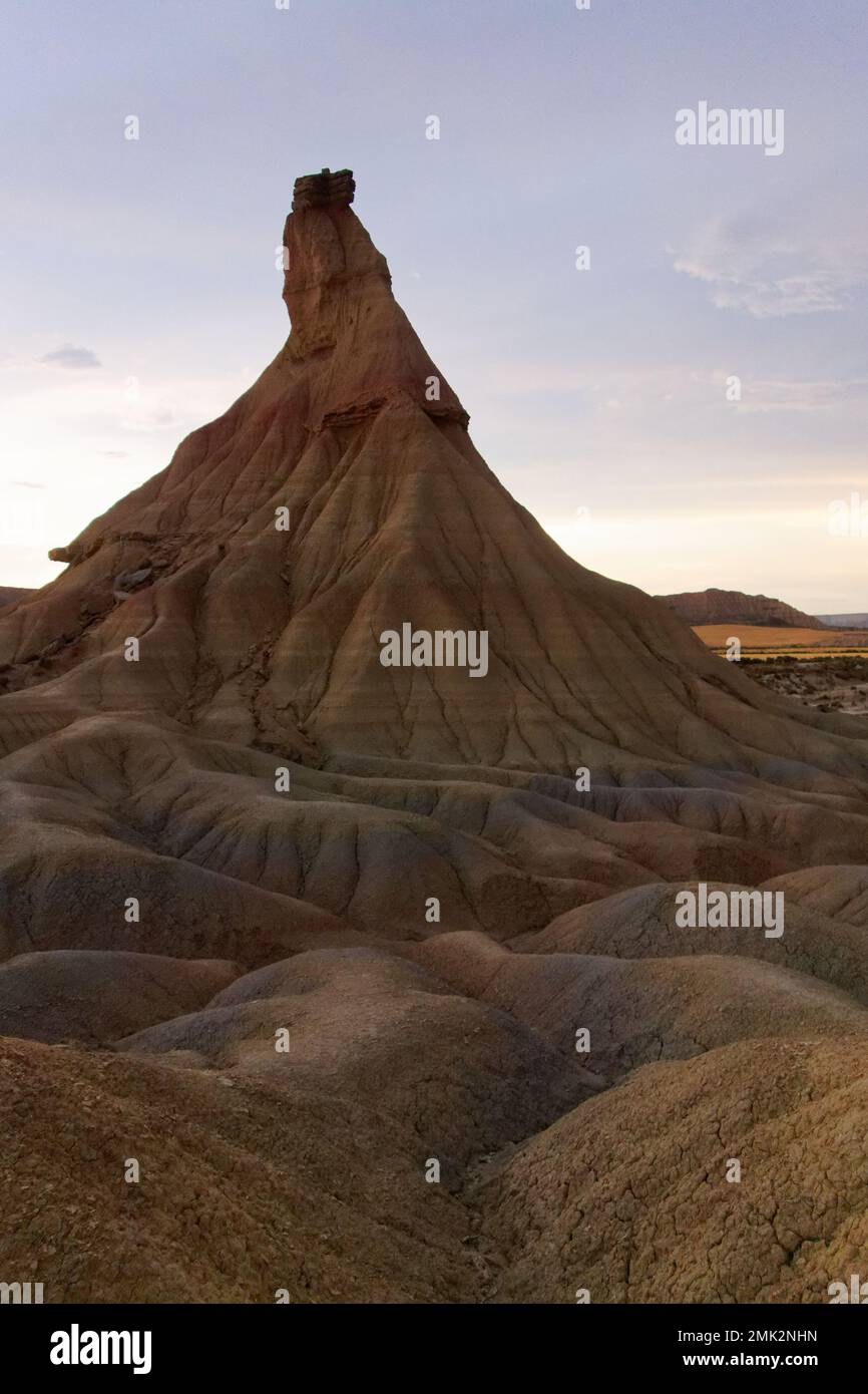 Saragossa in magic light and Bardenas Reales - a landscape from another ...