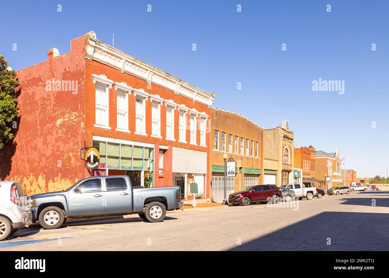 Downtown guthrie oklahoma hi-res stock photography and images - Alamy